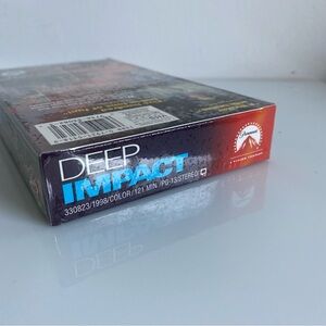 Media | Deep Impact Vhs 1998 New Factory Sealed Morgan Freeman Thriller ...